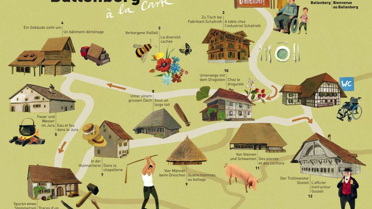Freilichtmuseum Ballenberg | À la carte - arttv.ch
