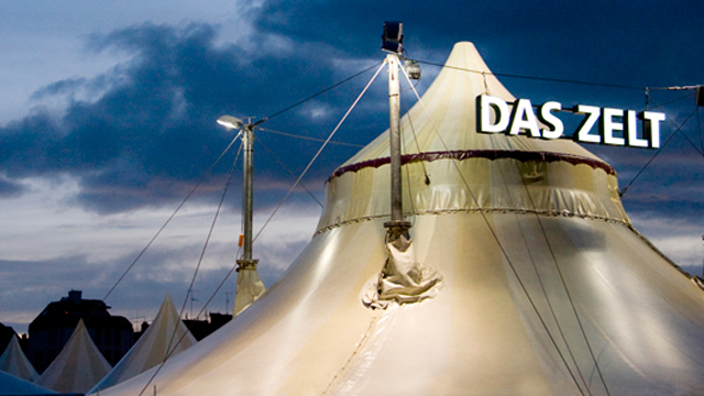 Das Zelt I Gala - Bühne - arttv.ch